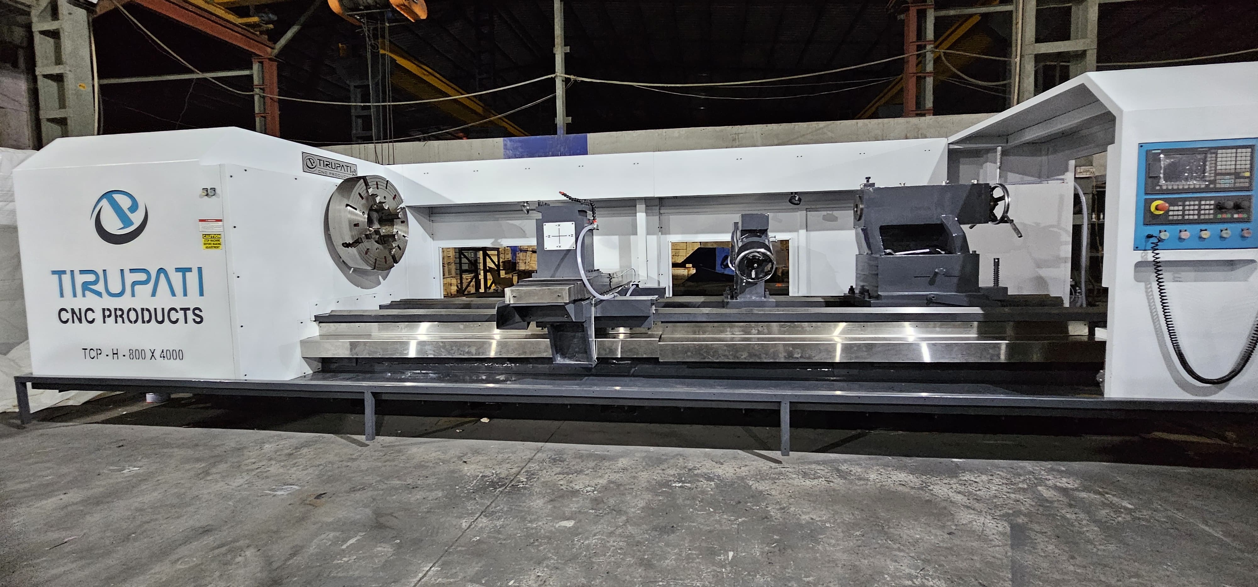 TCP-H-800x4000 - CNC ROLL TURNING LATHE MACHINE Products at price INR 0 ...