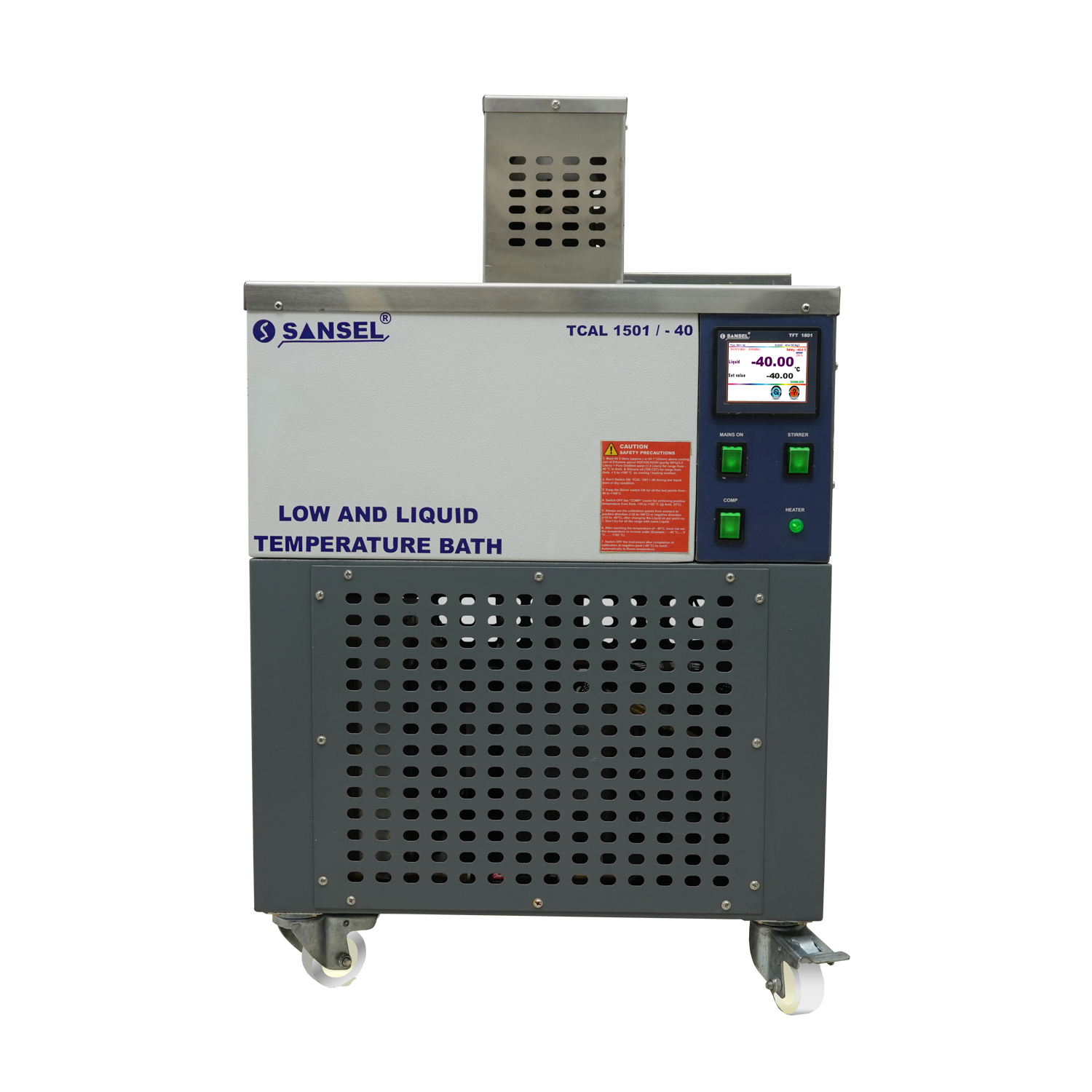 Liquid bath temperature validation. SANSEL series | Sansel Instruments ...