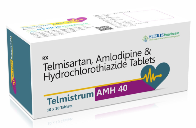 TELMISTRUM AMH 40 Telmisartan 40mg + Amlodipine | Steris Pharma