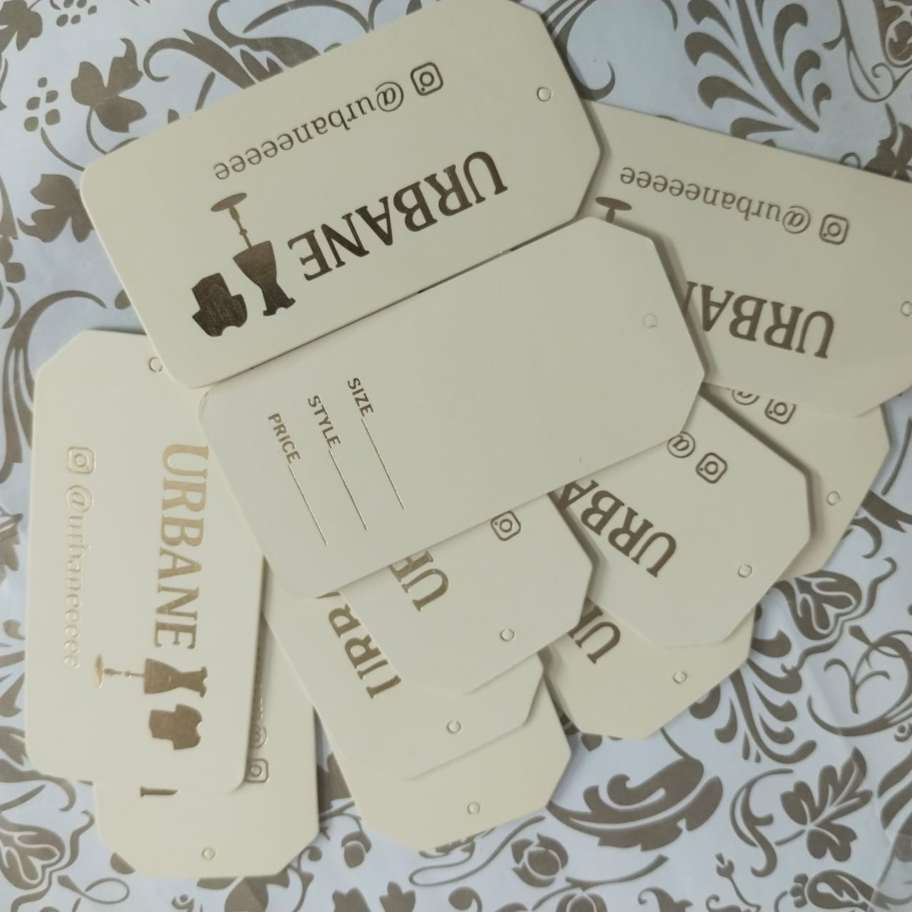 CUSTOMISED HANG TAG MAKER Introducing URBANE hang ... | Woven Label ...