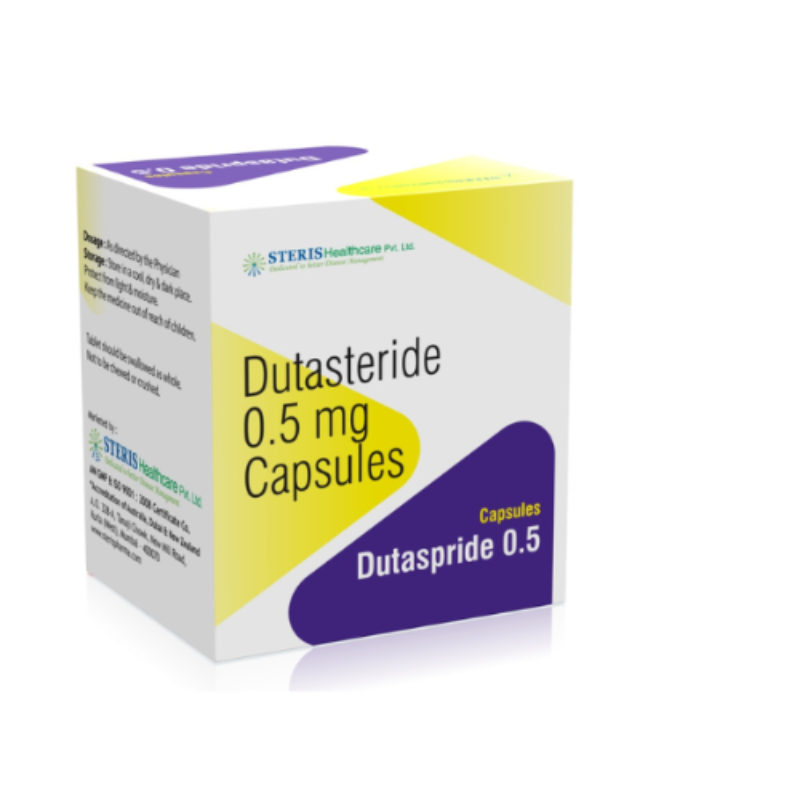 DUTASPRIDE 0.5 Dutasteride (0.5mg) sofl gel Introd | STERIS HEALTHCARE ...
