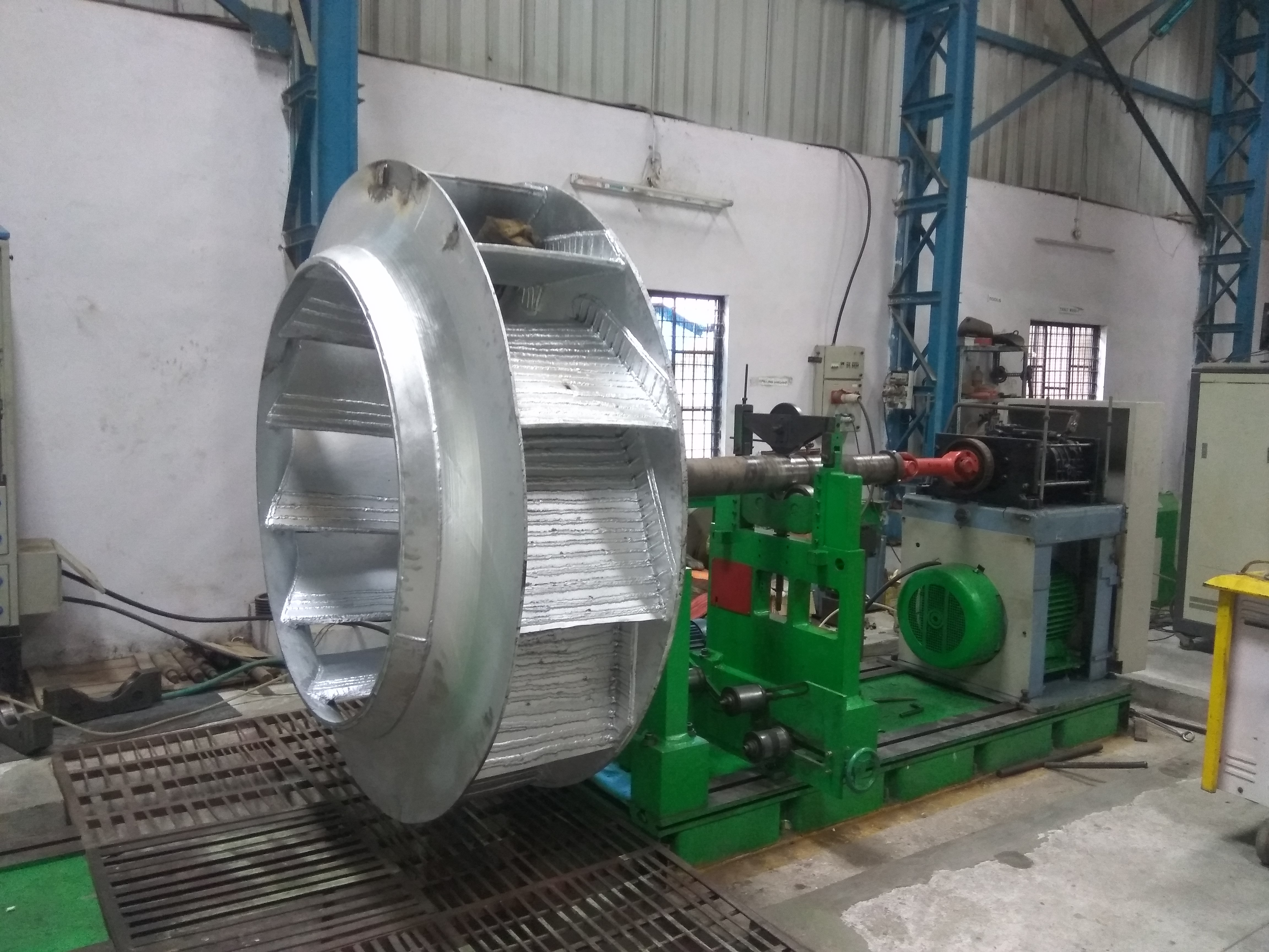 Manufacturing of Impellers. : Hyderabad Turbo Tech