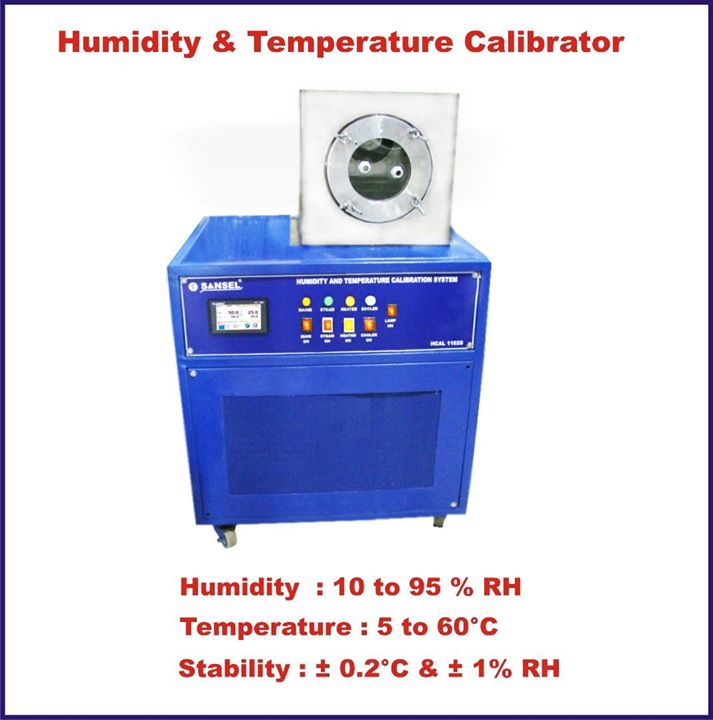 Humidity & Temperature Calibrator Model: HCA | Sansel Instruments And ...
