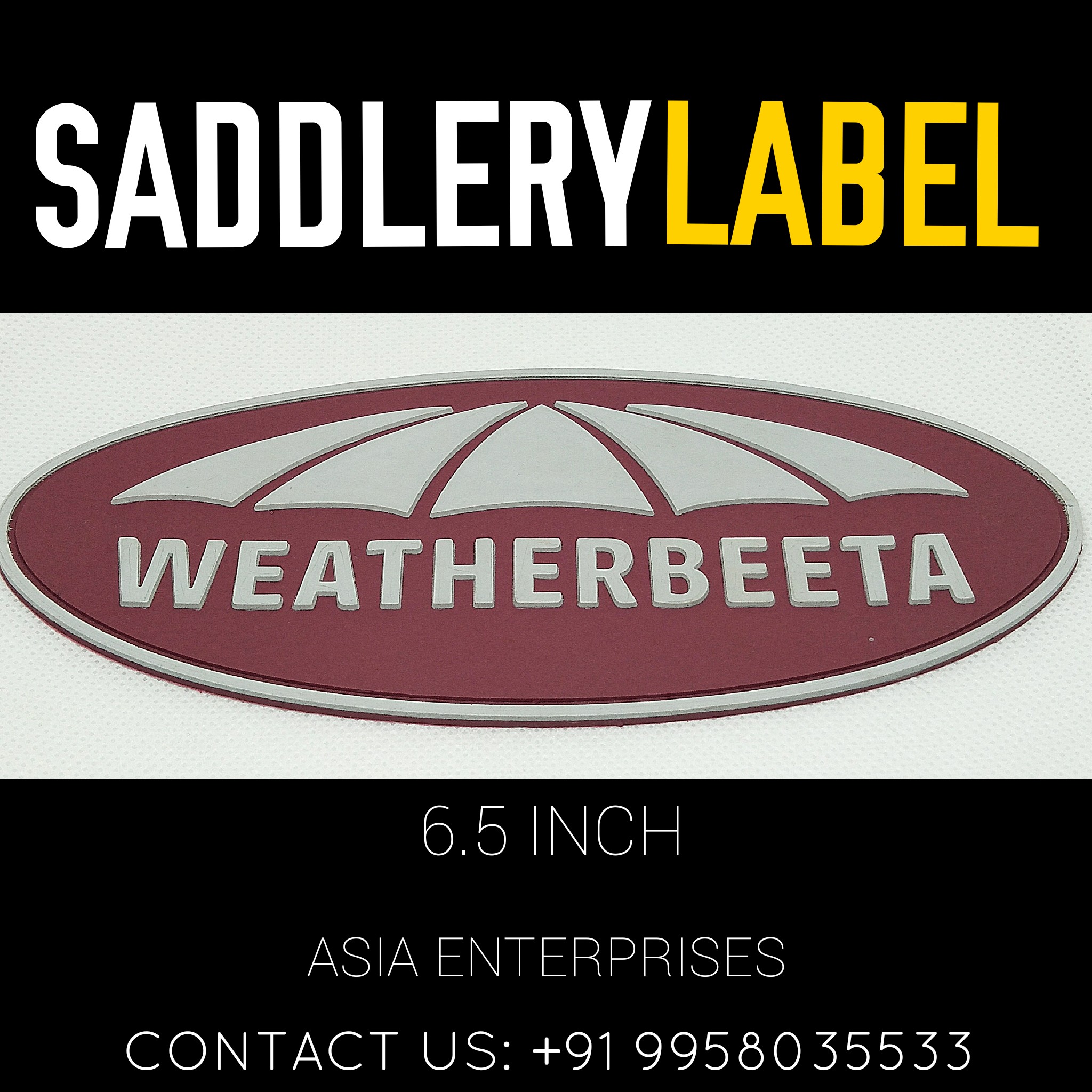 Saddlery Labels Sad | ASIA ENTERPRISES in Delhi, India