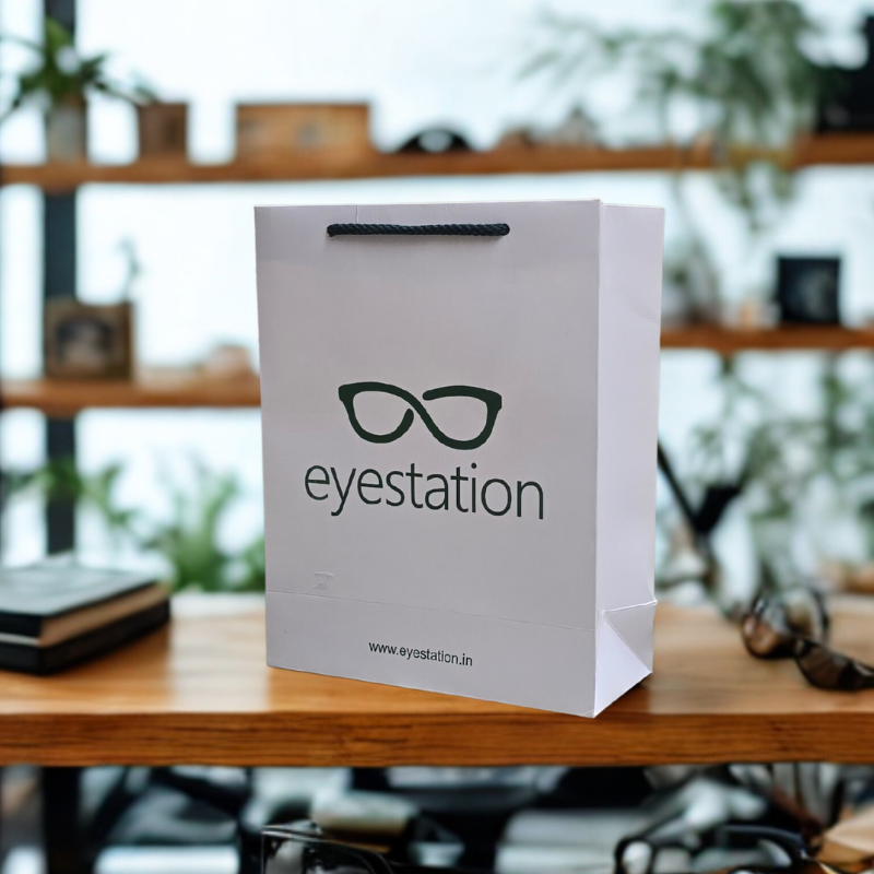 Custom Printed Paper Bags for Optical Stores | ARROW PAPER PRODUCTS in ...