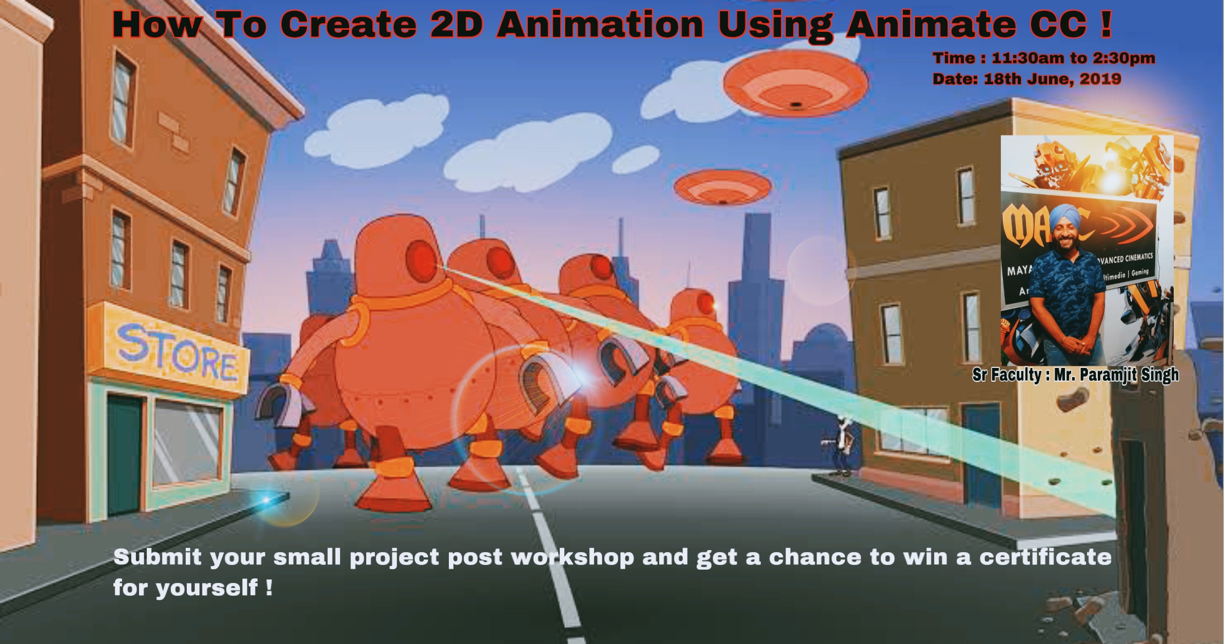 How to create 2D Animation using Animate CC ! | Animation Course in ...