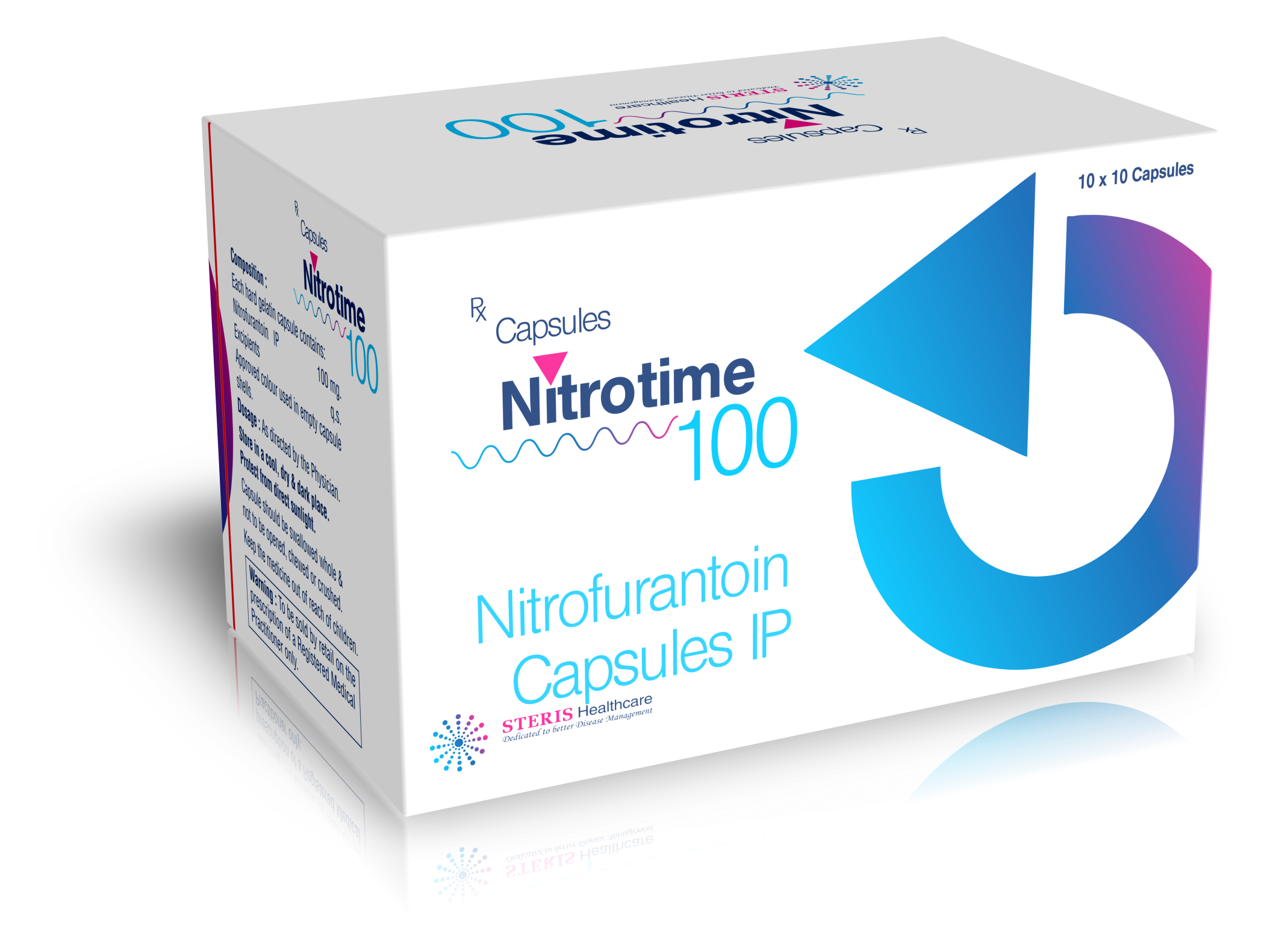 Nitrofurontoin SR Nitrotime is an antibiot | Steris Healthcare PVT Ltd