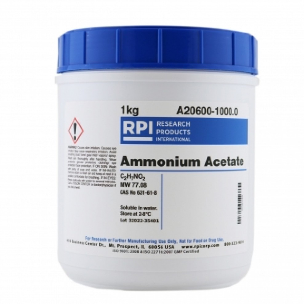 Ammonium Acetate AR GRADE 1 KG | GAURAV SCIENTIFIC & CHEMICALS