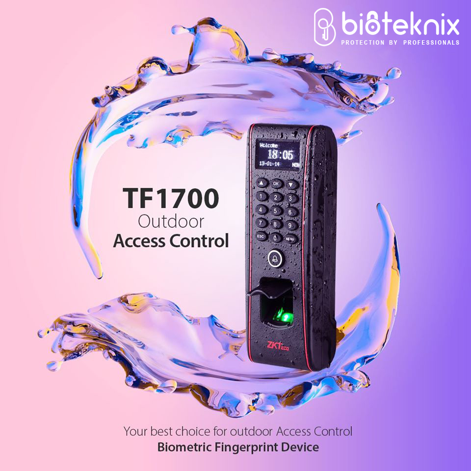 OUTDOOR ACCESS CONTROL TF1700 ADVANTAGES OF OUT... | Bioteknix Private ...