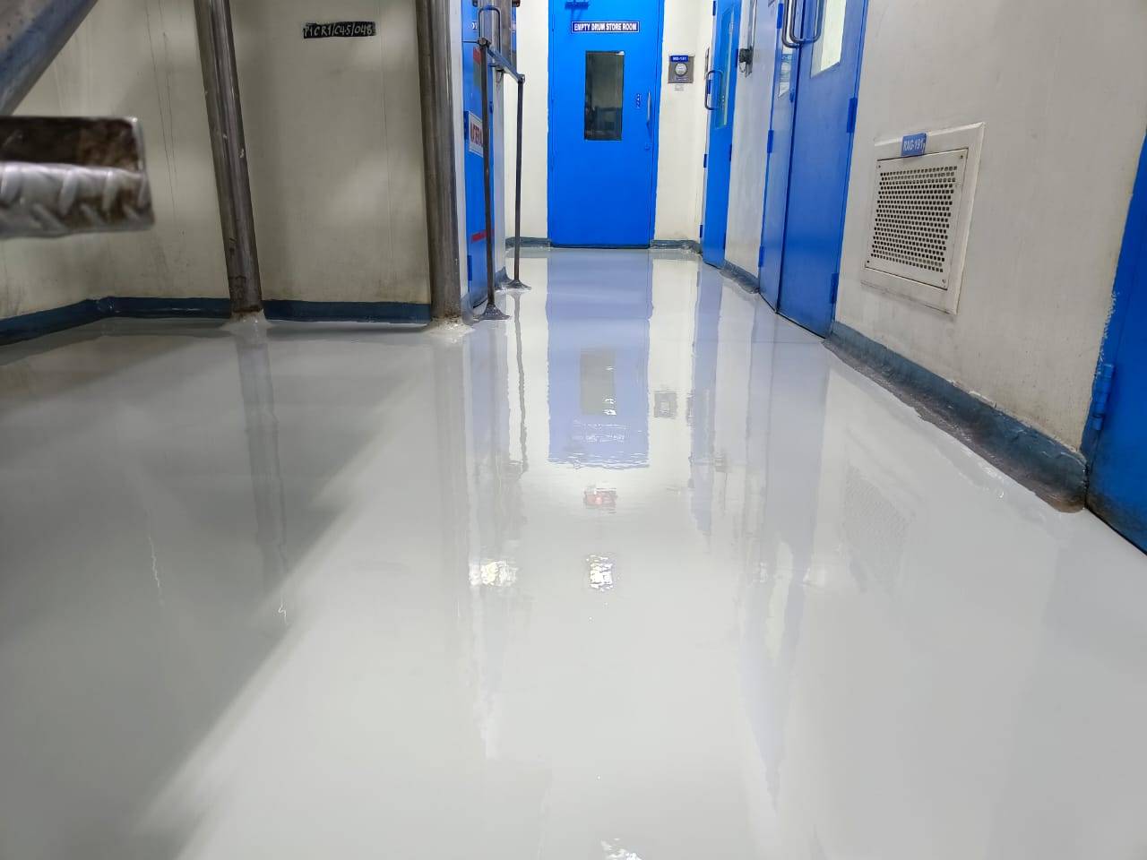 Epoxy Flooring Visakhapatnam. Clean room epoxy... | K2P Industries - Mumbai