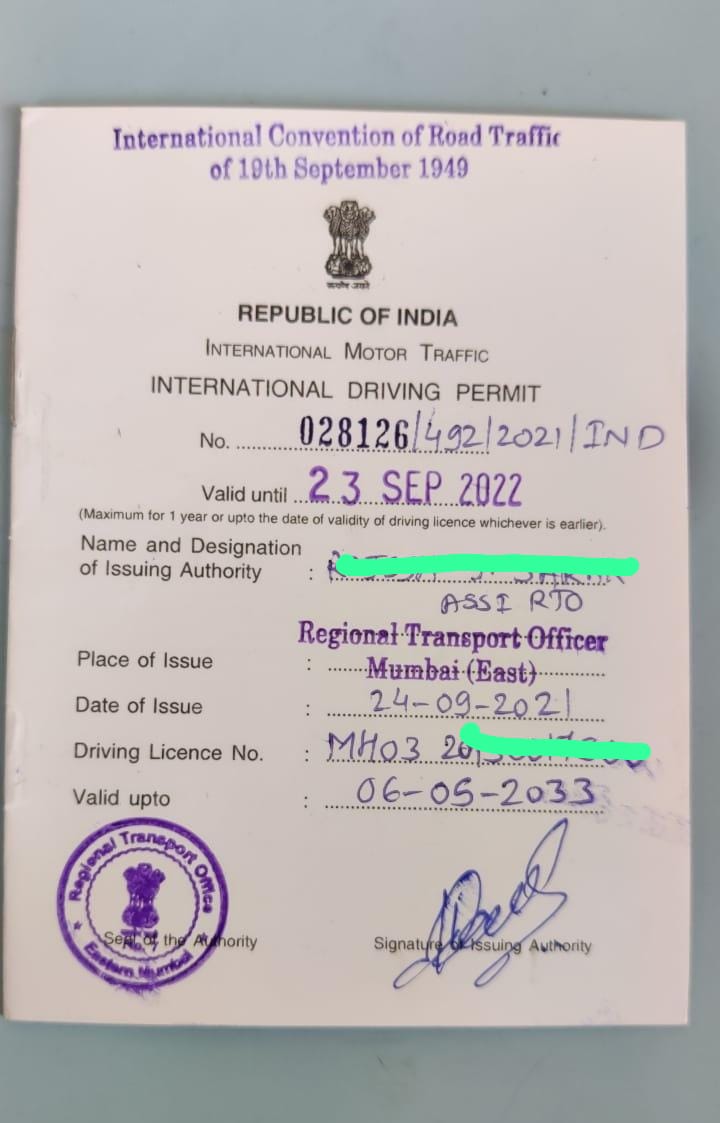 Why Do I Need An IDP If RTO Seva 4U In Mumbai India Why Do I Need An IDP If RTO Seva 4U In Mumbai India