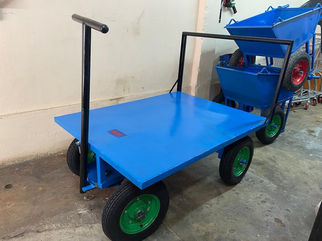 Goods Trolley :: - MS Fabricated goods moveme... | HBAX Enterprises ...