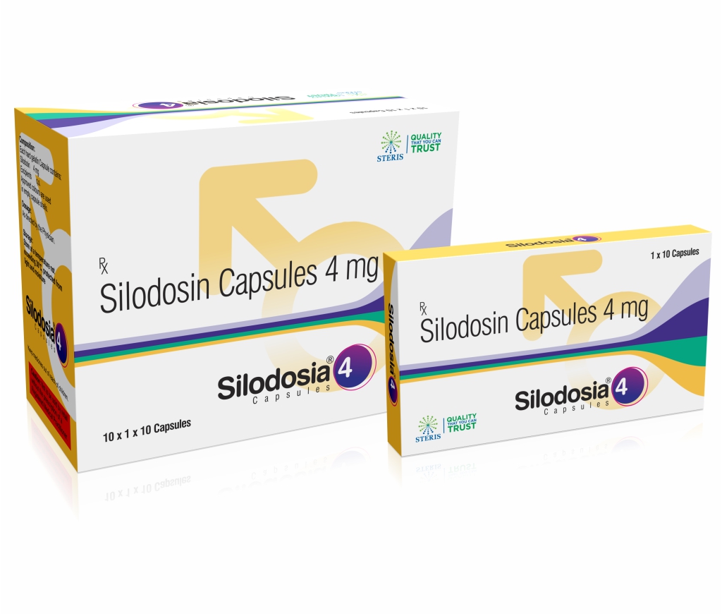 Silodosin (4 mg) SILODOSIA is a medication th | Steris Healthcare PVT Ltd