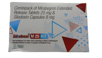 Combipack of Mirabegron Extended Release 25 m | Steris Healthcare PVT Ltd