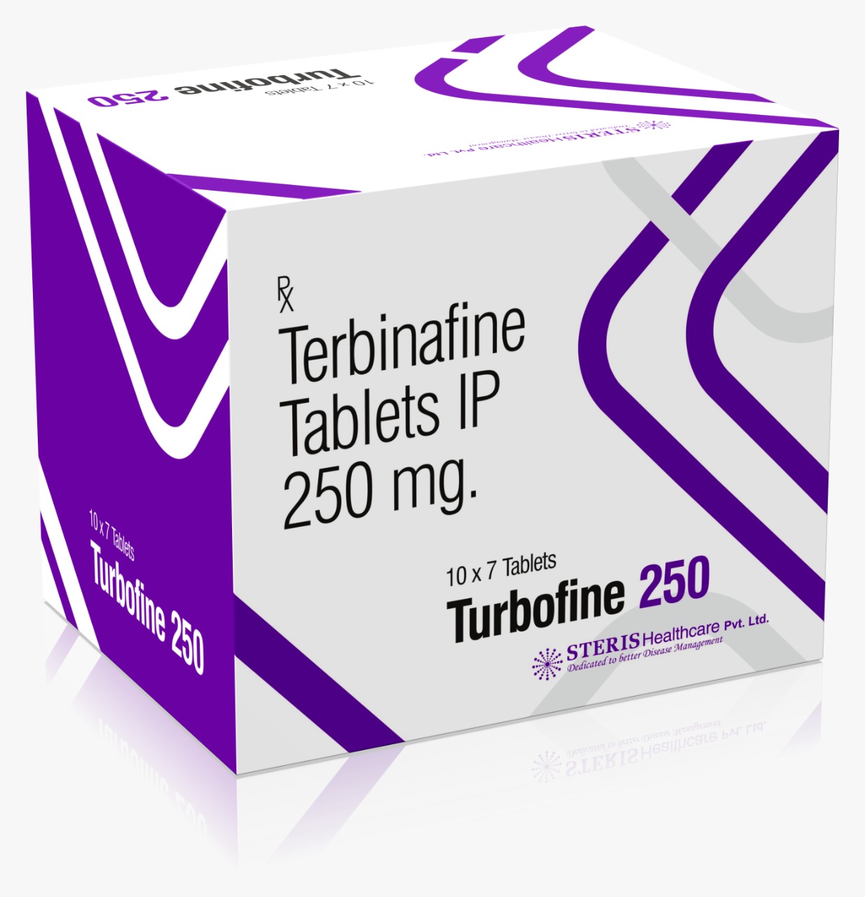 Terbinafine IP(250mg) TURBOFINE is a medicati | Steris Healthcare PVT Ltd