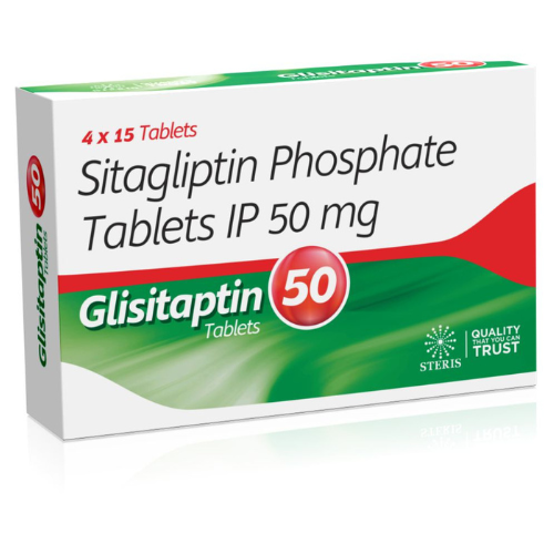 Sitagliptin Phosphate (50mg) GLISITAPTIN is a | Steris Healthcare PVT Ltd