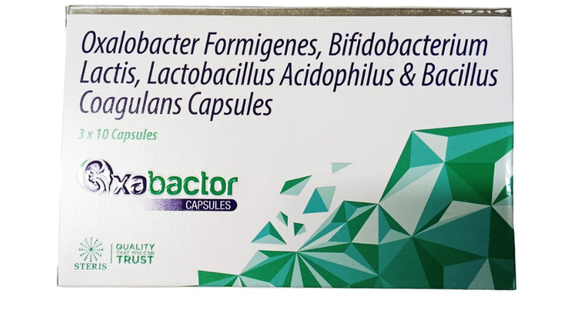 Oxalobacter Formigenes, Bifidobacterium Lacti | Steris Healthcare PVT Ltd
