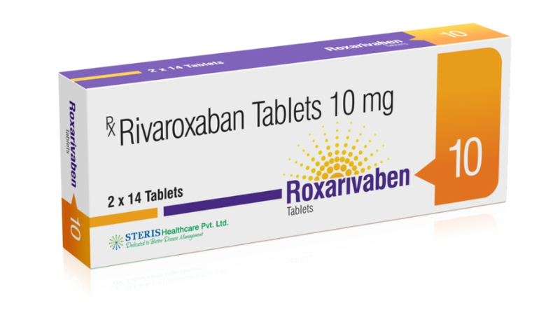 Rivaroxaban (10mg) ROXARIVABEN is an anticoag | Steris Healthcare PVT Ltd