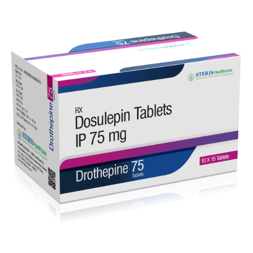Dosulepin DROTHEPINE is a tricyclic antidepr | Steris Healthcare PVT Ltd