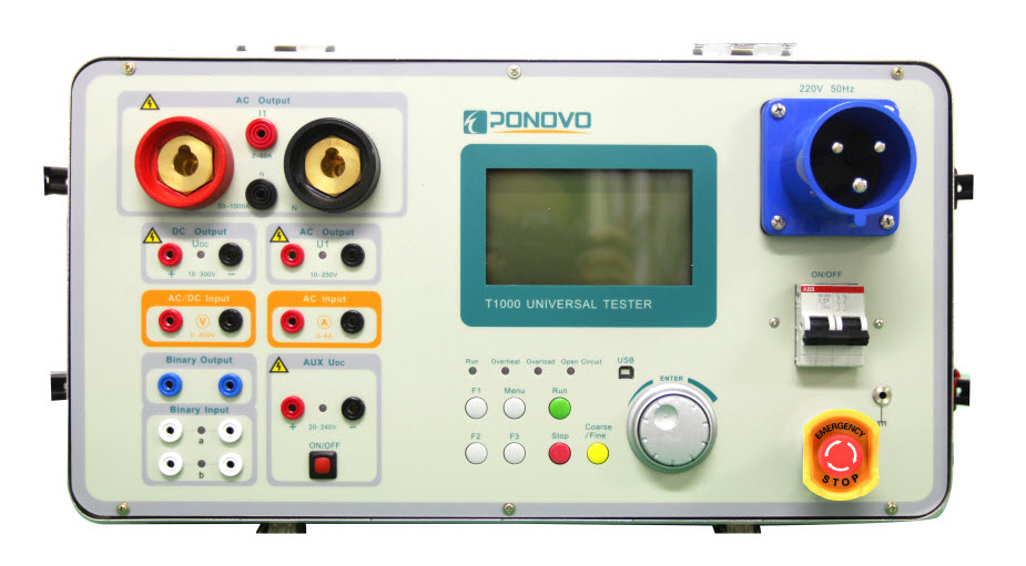 Primary Current Injection Tester For Cts Primary Myriad Industrial