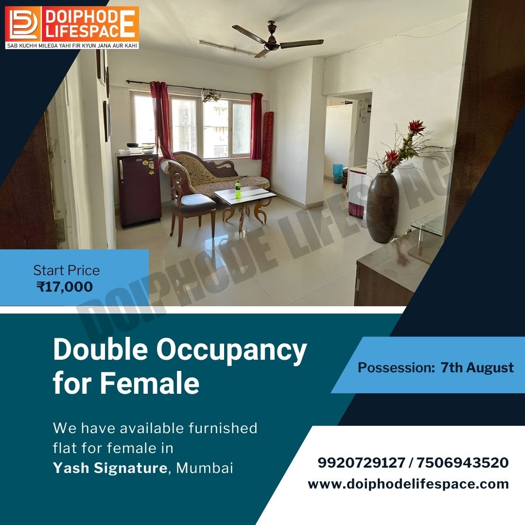 Double Occupancy for Fema | Doiphode Lifespace By Quick Homes Property in Mumbai, India