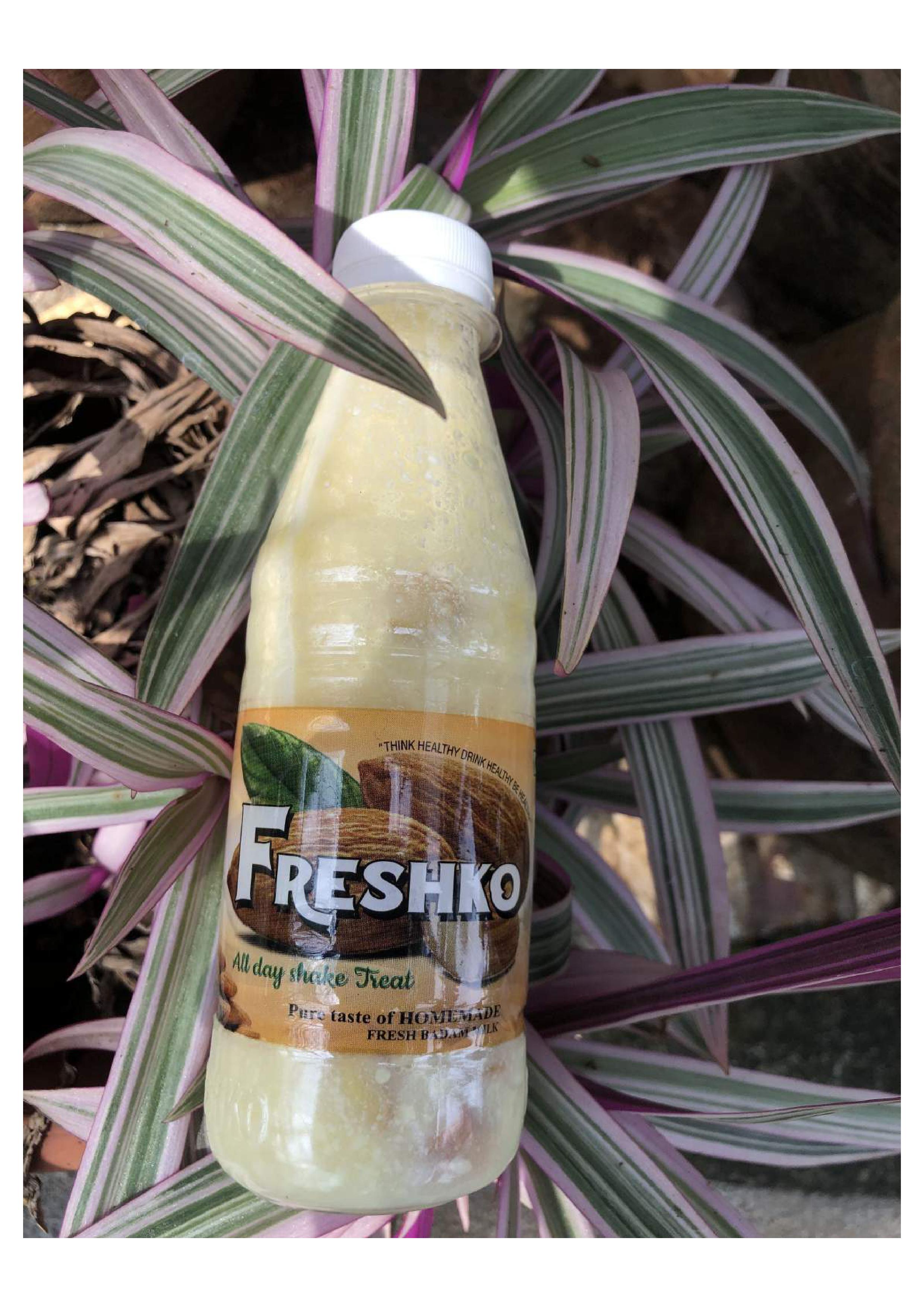 Drink Badam milk daily. Don't forget about freshko | Elen Drops