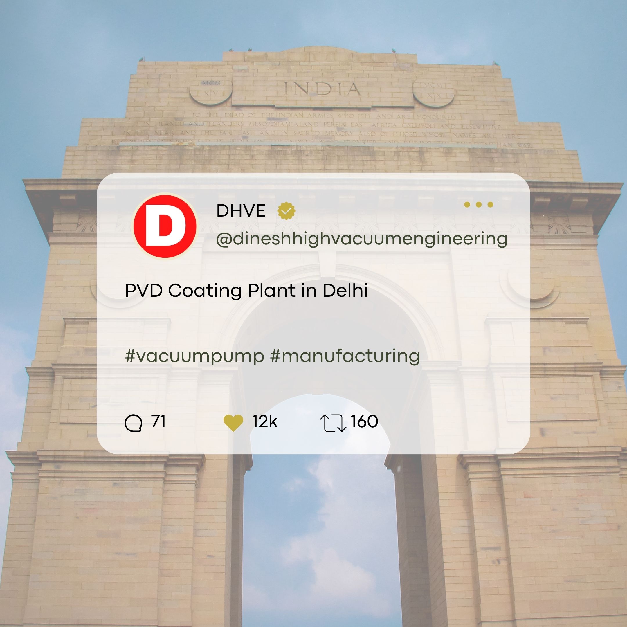 pvd coating plant manufacturer in delhi | DINESH HIGH VACUUM ...