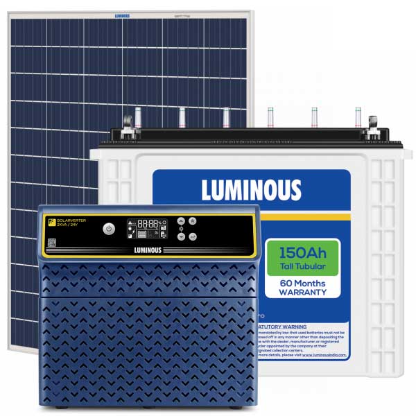 Luminous Solar Panel Deal | L N BATTERIES in Bangalore, India
