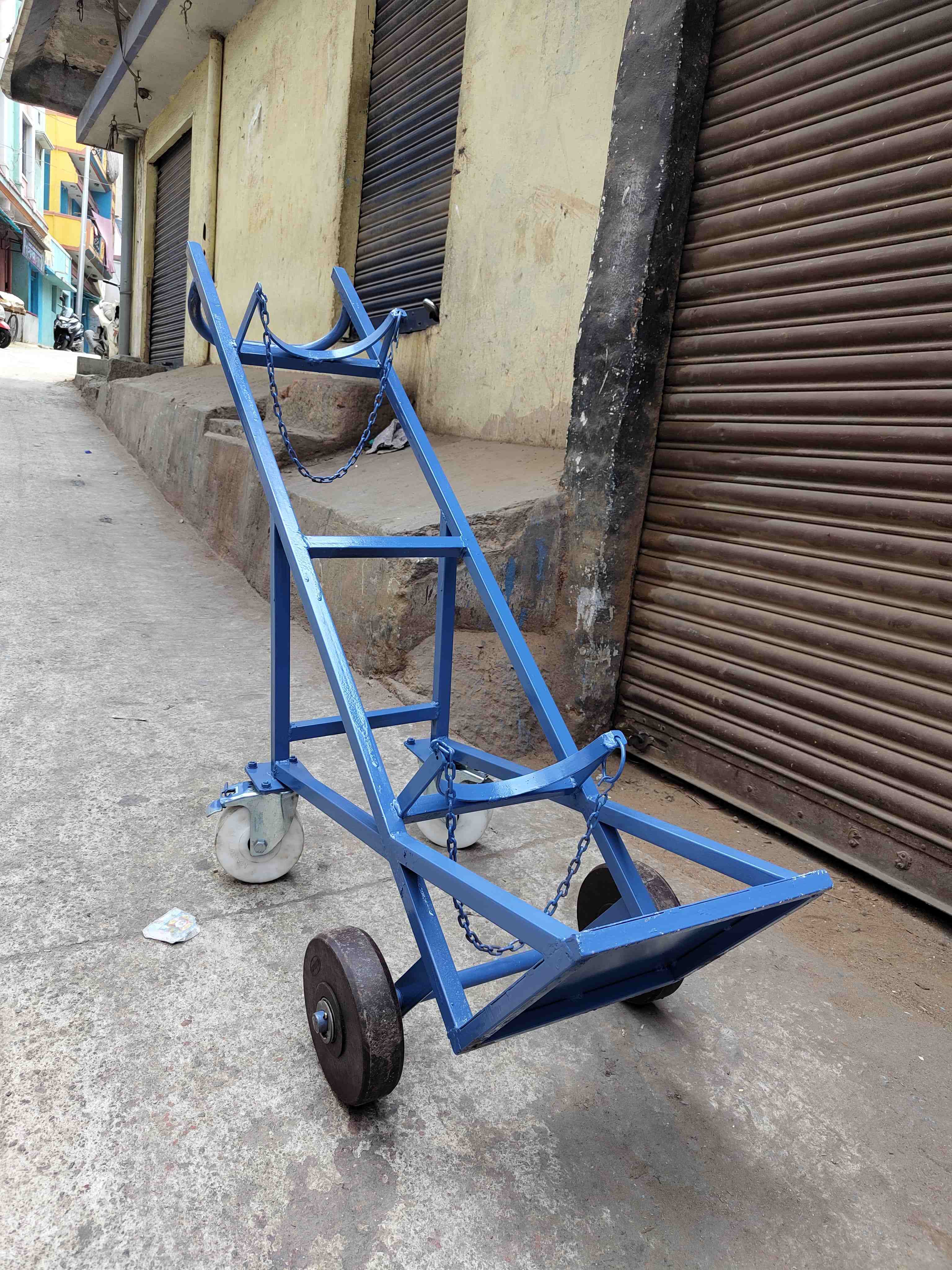 Cylinder Trolley :: - Single Nitrogen Cylinder T | HBAX Enterprises ...