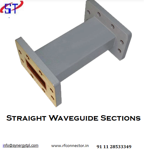 STRAIGHT WAVEGUIDE SECTIONS Waveguide type - WR6... | SYNERGY TELECOM P LTD www.rfconnector.in ...