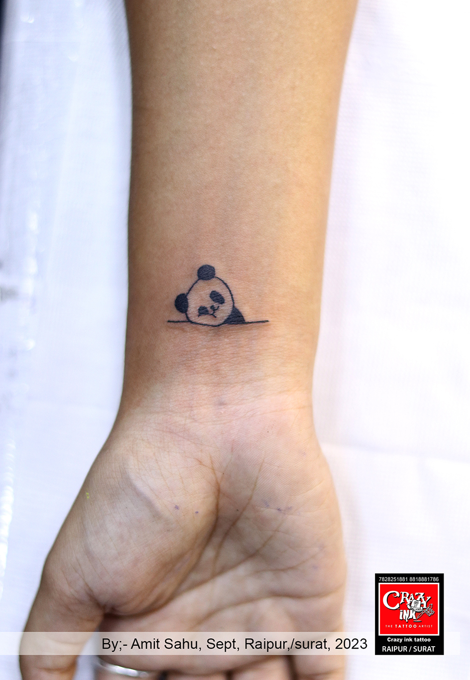 Panda Sleeve Tattoos