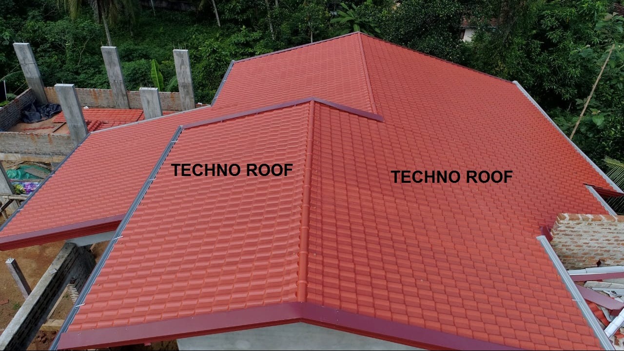 ASA LAYERED UPVC SPANISH TILE PROFILE ROOFING SHEETS TECHNOROOF OFFE ...
