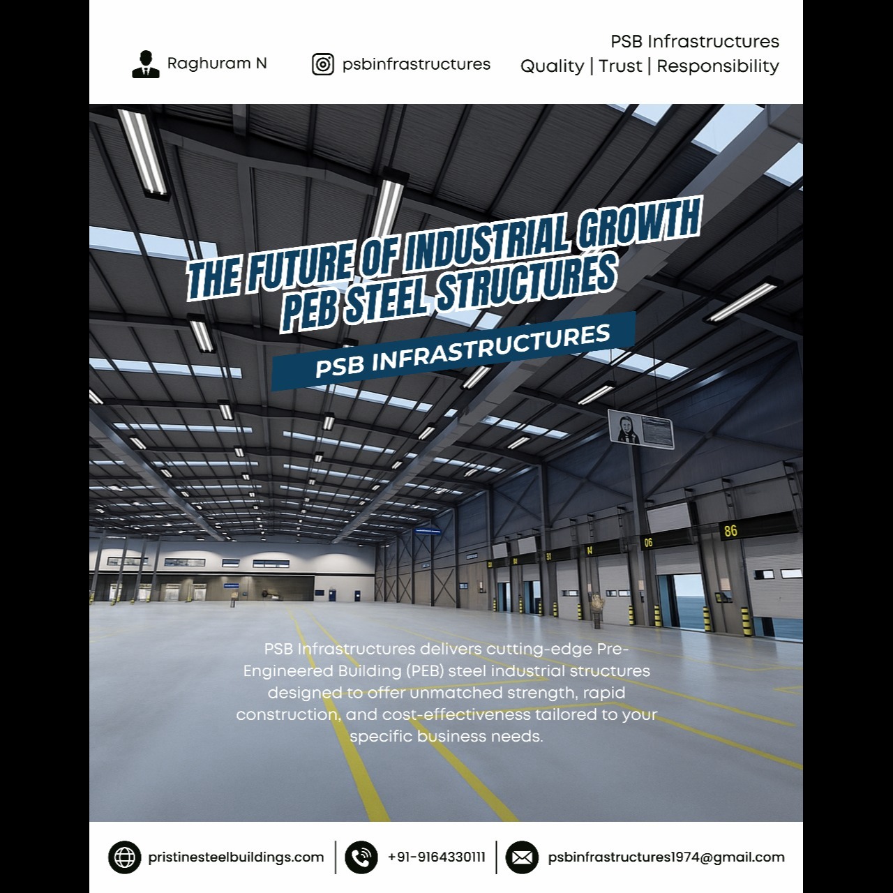 PEB Steel Industrial Structures – Engineered Precision by PSB ...