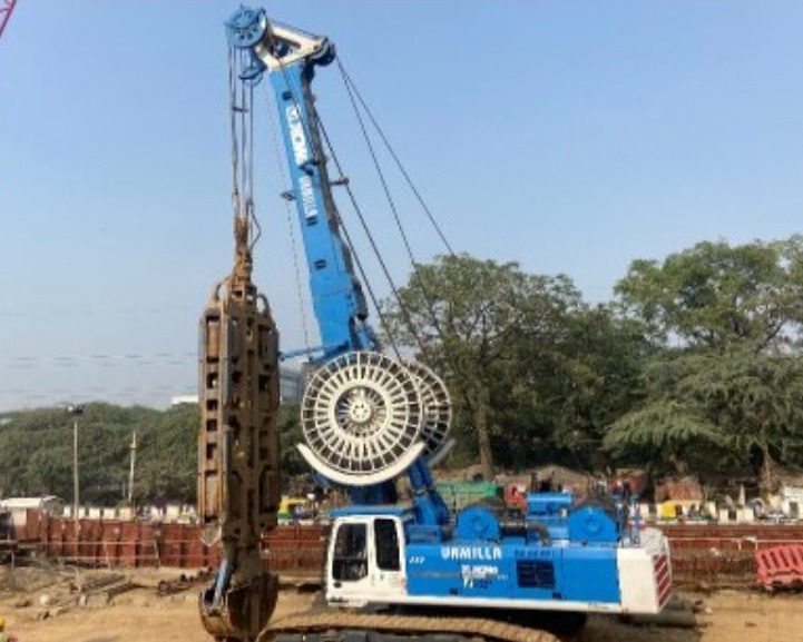 XG500E-Diaphragm Wall Grab in Chennai – Precision in Underground ...