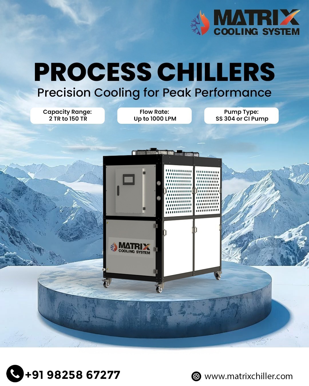 Top Process Chiller Manufacturer in India. | Matrix Cooling System ...