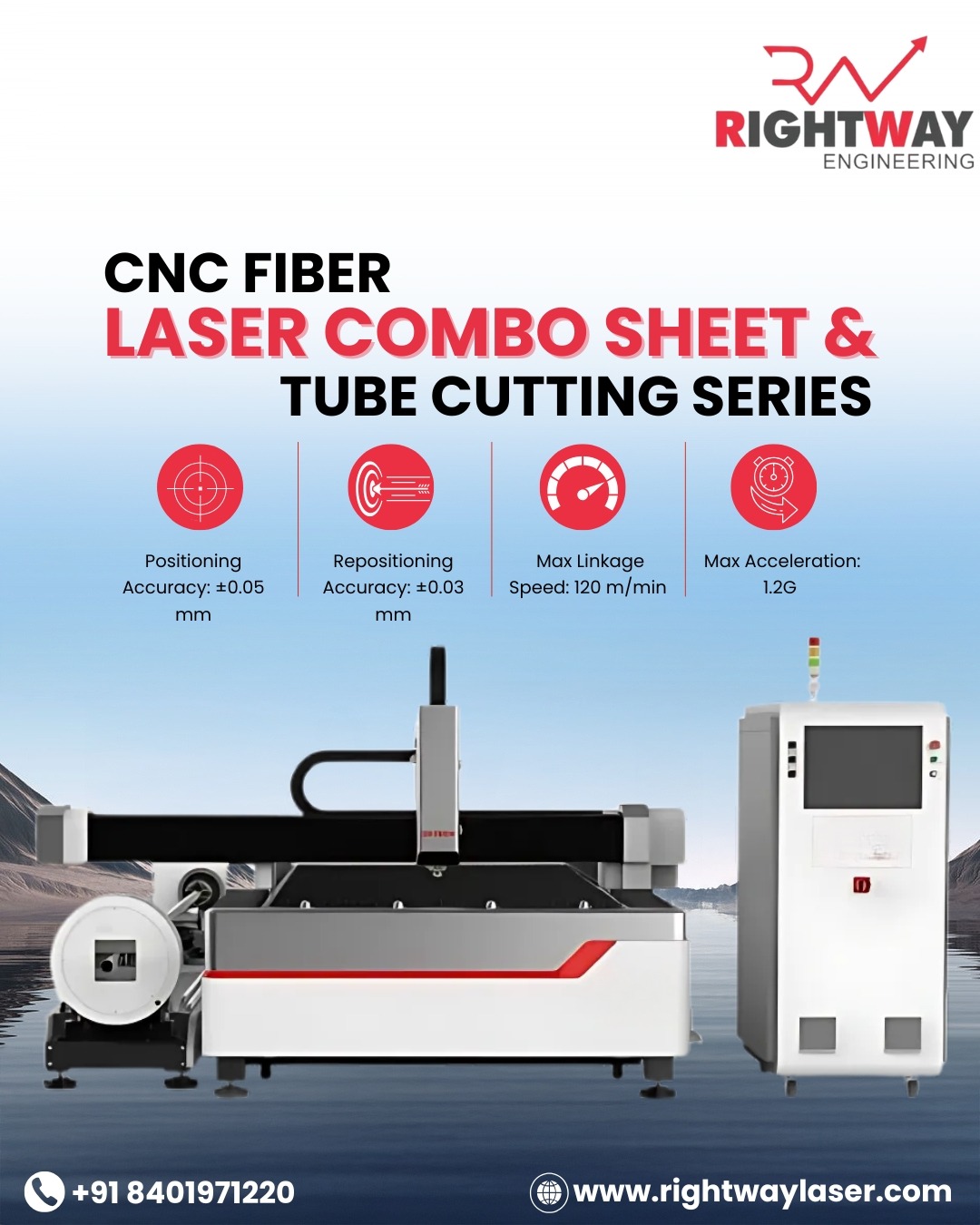 CNC Fiber Laser Combo Sheet & Tube Cutting Series Manufacturer in India ...