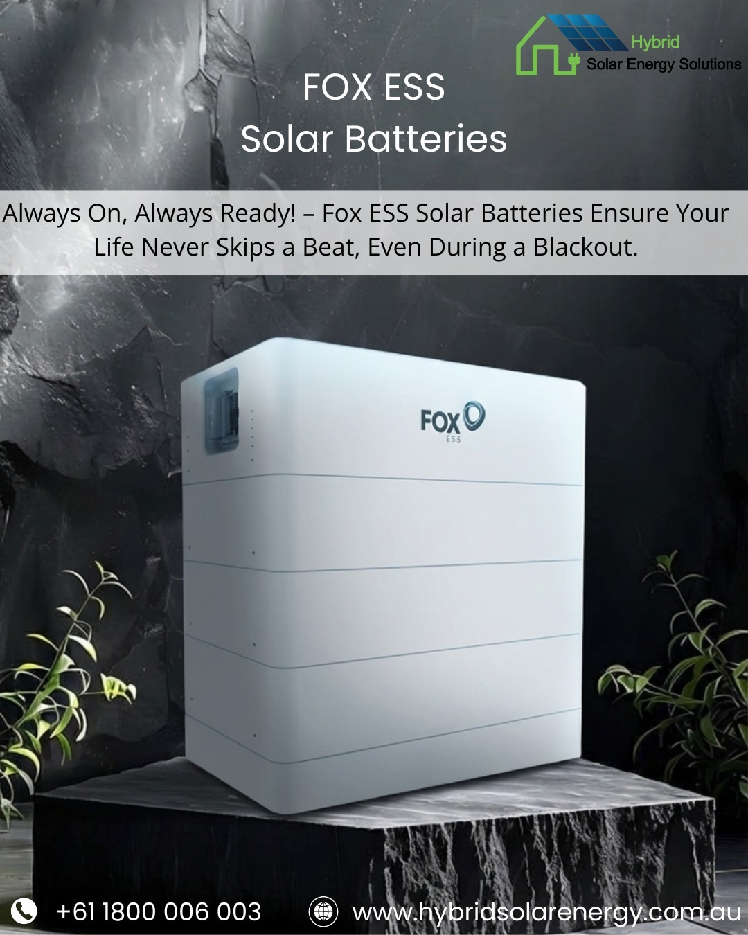 Fox ESS Home Battery Systems Installer in Brisbane. | Hybrid Solar ...