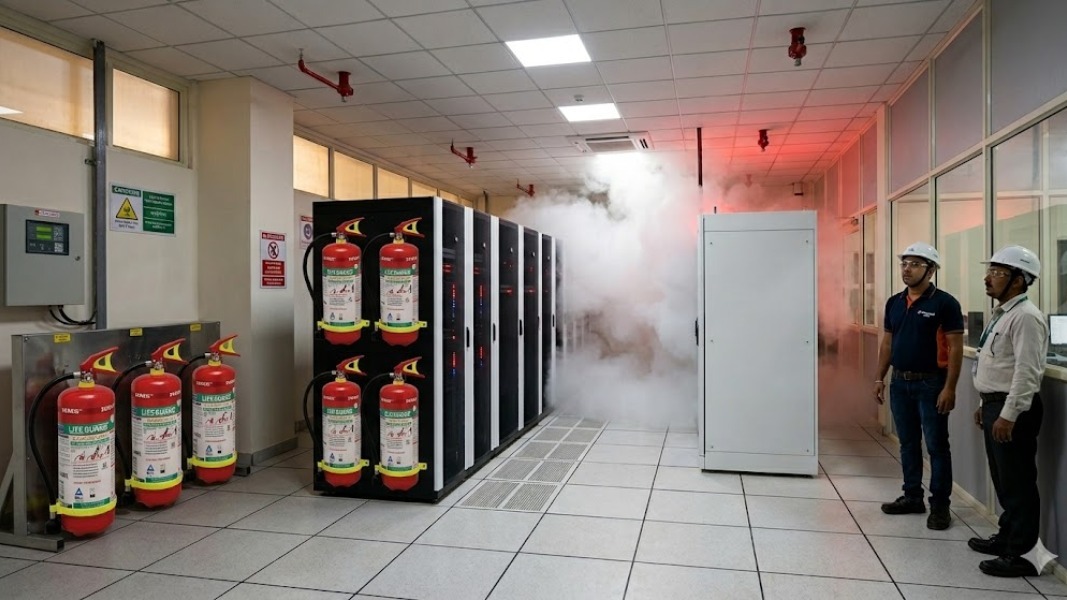 Data center clean agent suppression India | United Fire Equipment Pvt ...