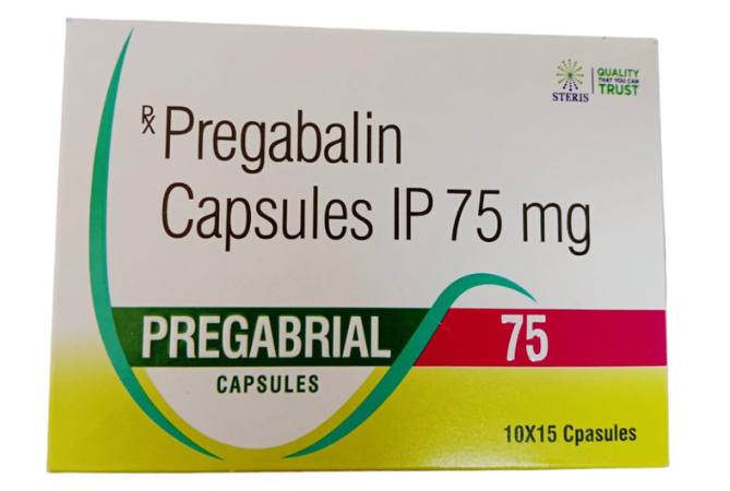 Pregabalin (75mg) PREGABRIAL 75 PREGABRIAL is a | Steris Pharma
