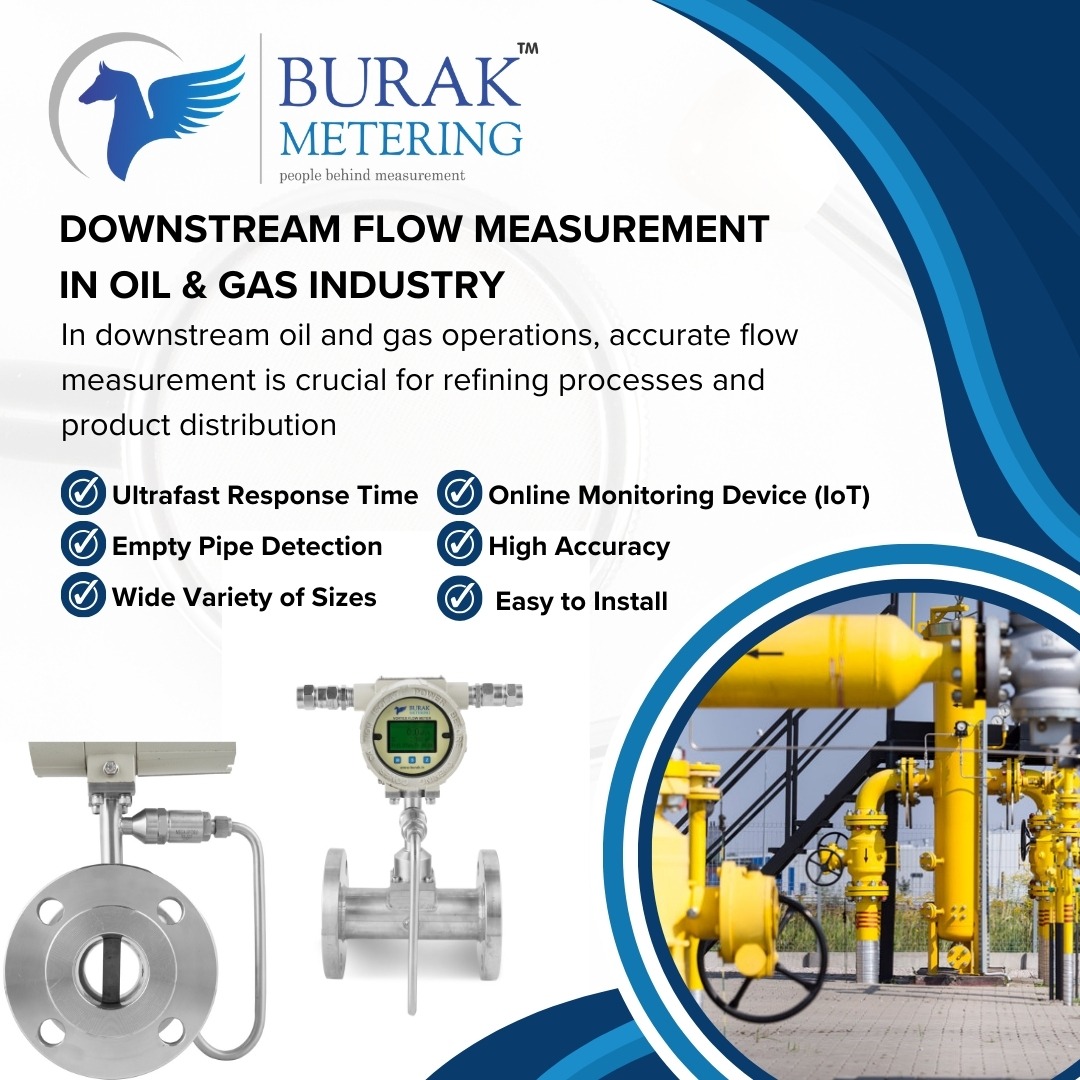 Electromagnetic Flow Meter Usage in Downstream Oil | Burak Metering Pvt ...