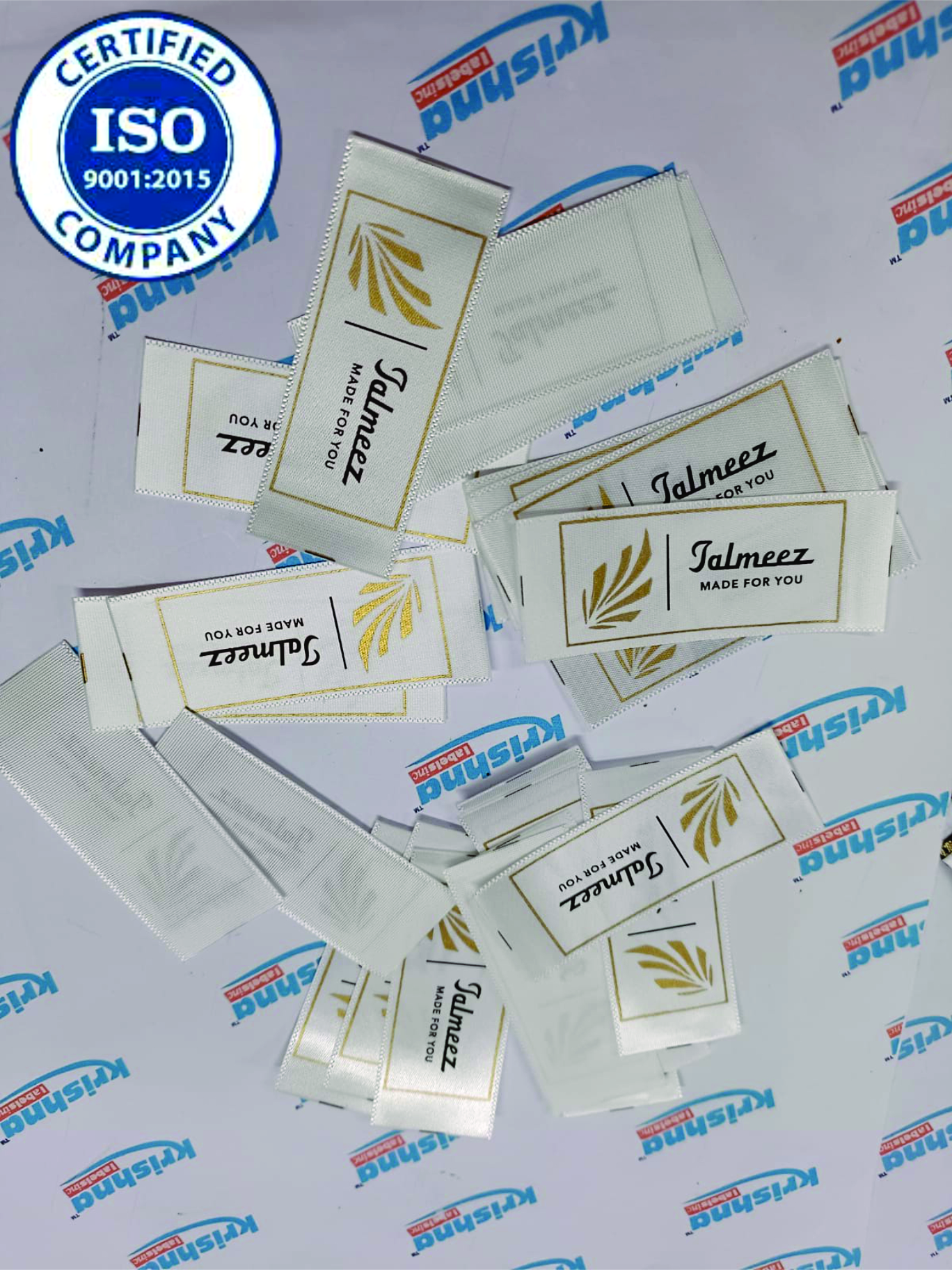 HARD PAPER MATT LAMINATION -Woven Label TAGs Tag SEAL Manufacturer, Mumbai