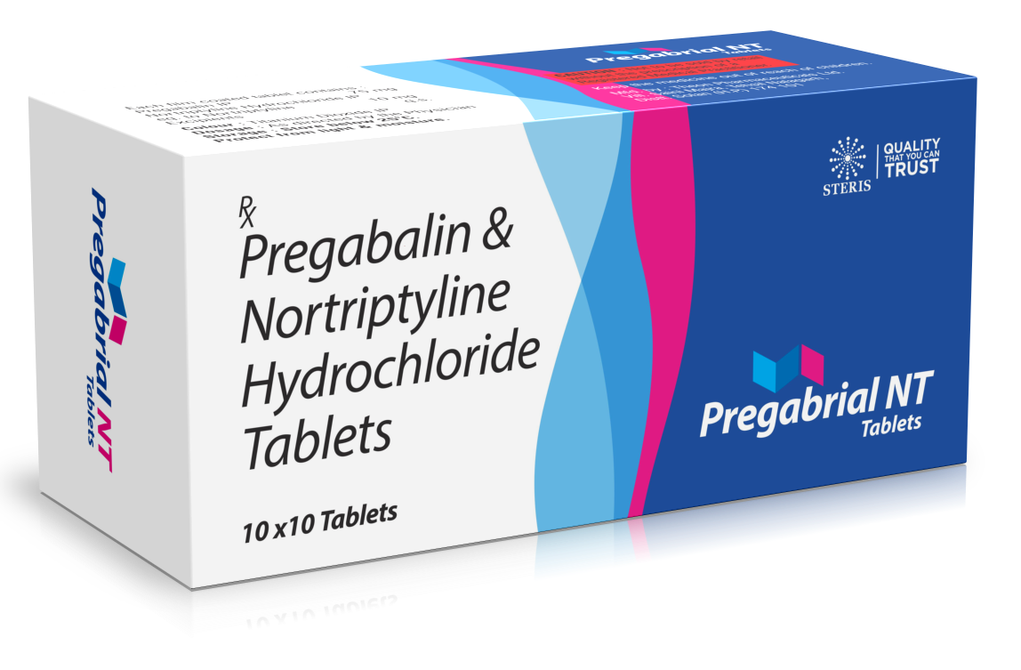 Pregabalin (75mg): Nerve Pain Relief - Uses, | Steris Pharma