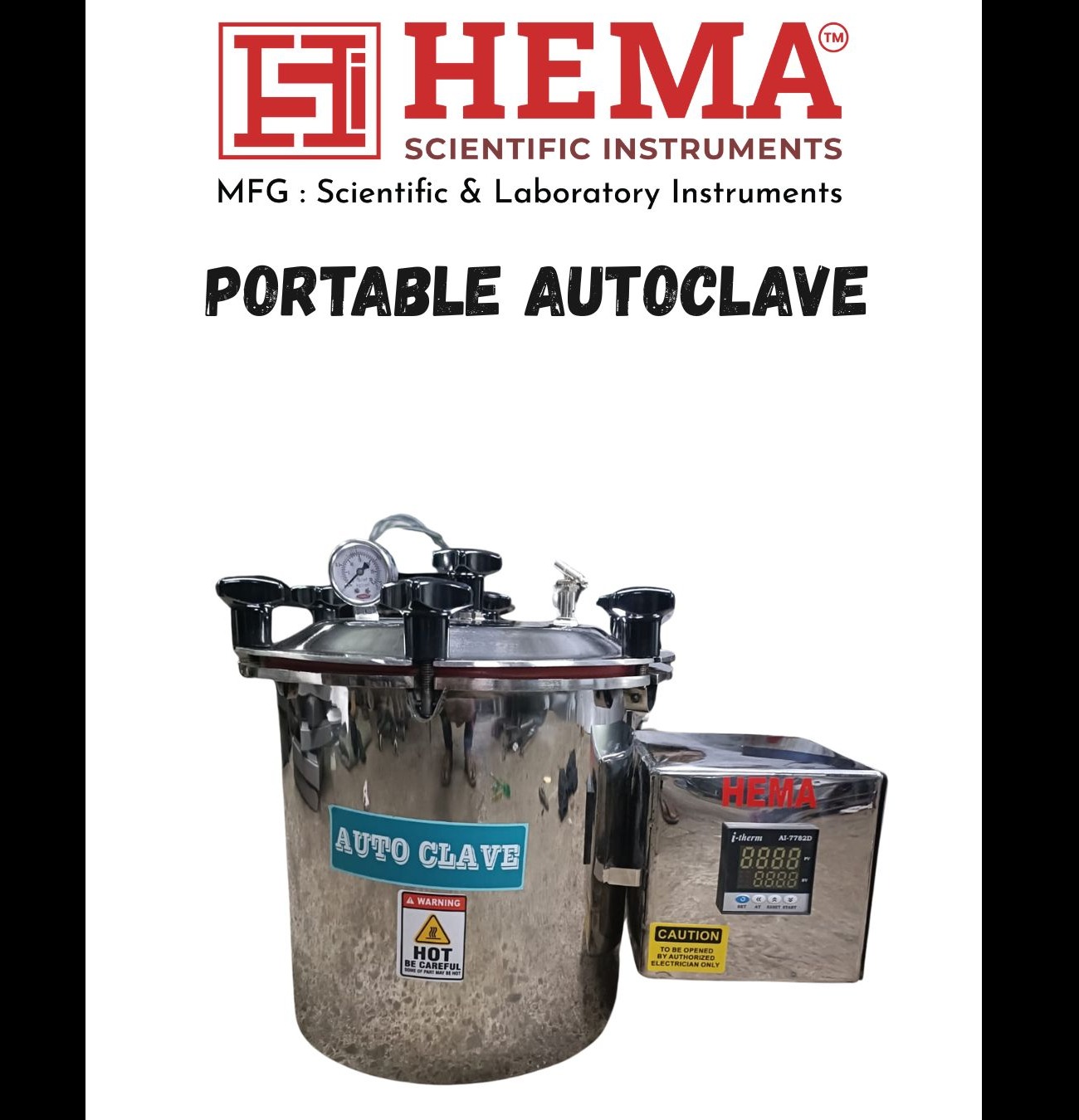 Portable Autoclave for Medical & Laboratory Use | Hema Scientific ...
