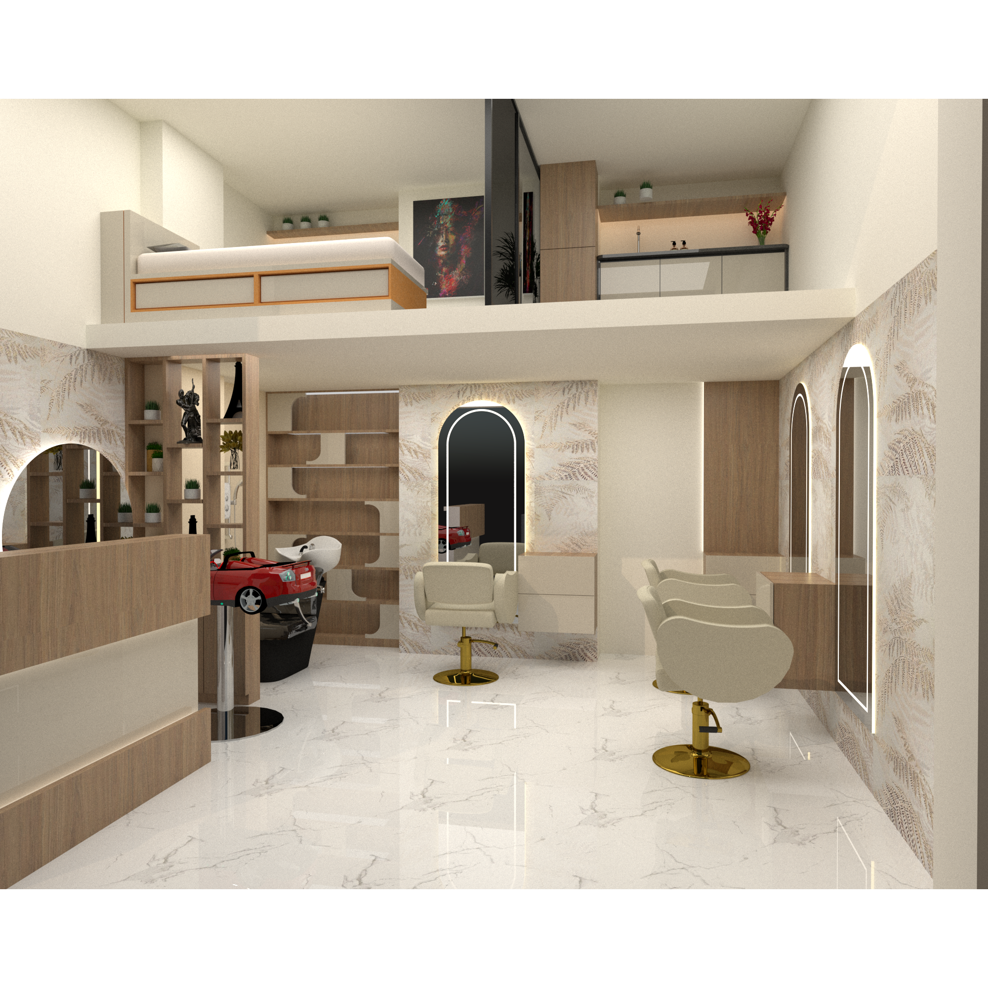 Talegaon Best Commercial Beauty Salon Designer - Highland modular ...