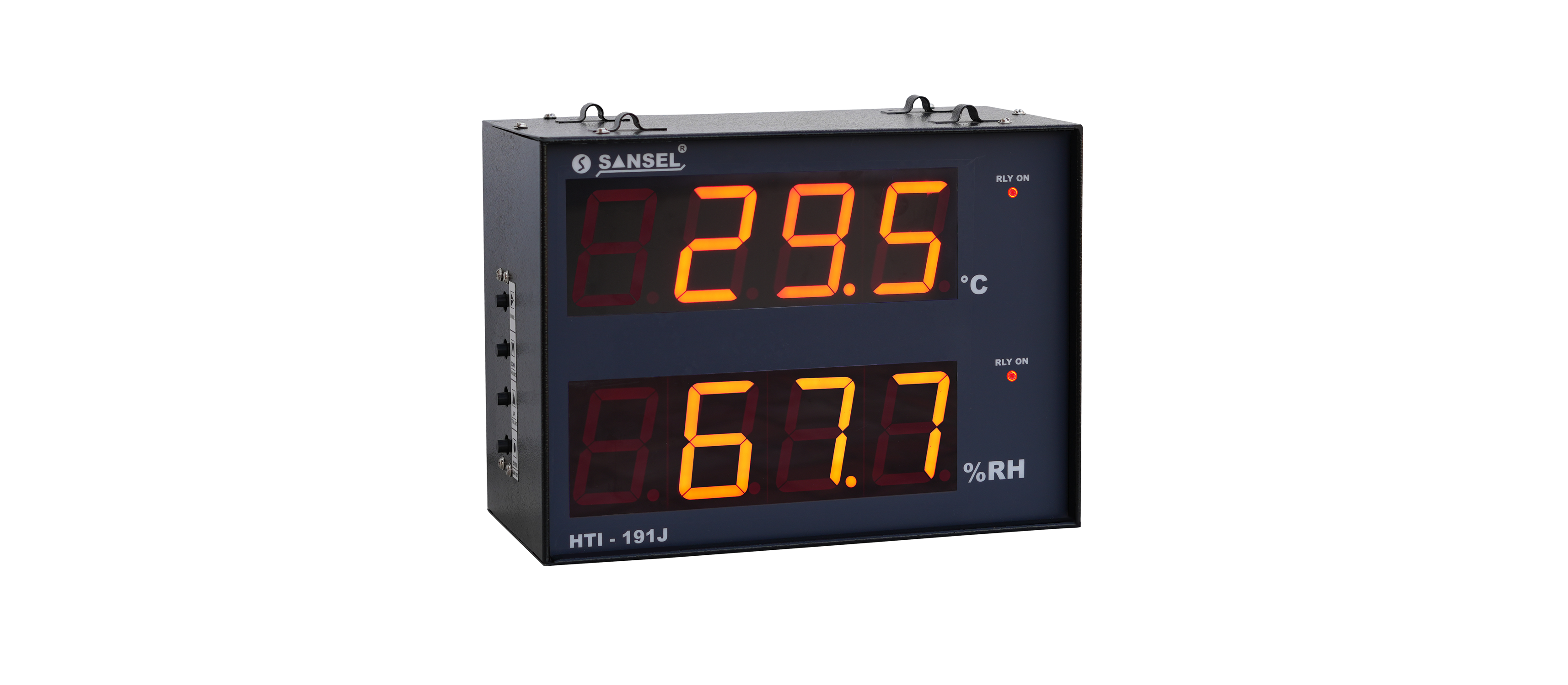 Big screen humidity and temperature gauge. Measure | SANSEL INSTRUMENTS