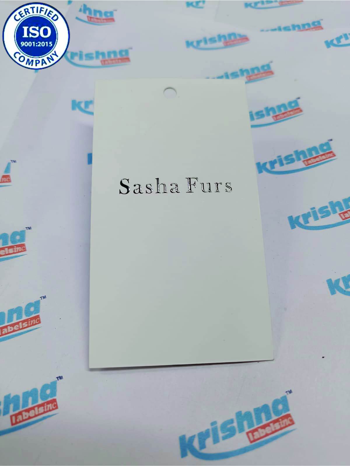 PAPER HANG TAG AND LABELS Products in Kanpur | Woven Label TAGs Tag ...