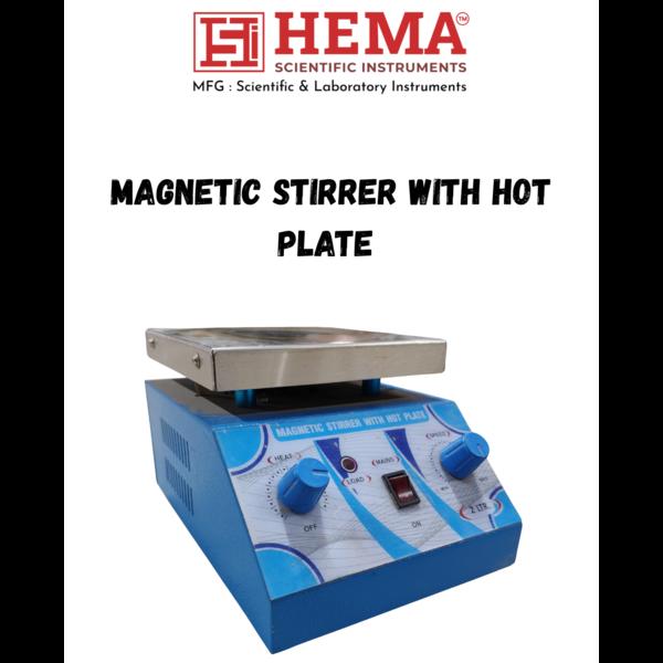 Laboratory Magnetic Stirrer with Hot Plate | Reliable | Hema Scientific ...