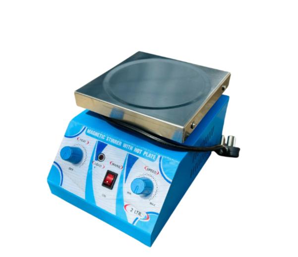 Magnetic Stirrer with Hot Plate Manufacturer in India | Hema Scientific ...