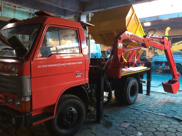 Open drain nala cleaning machine. Substitute for b | MANIAR & COMPANY