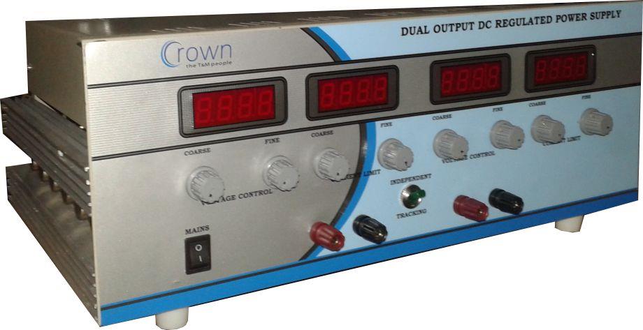 Dual Output DC Power Supply 0 - 30V / 2A CROWN... | Crown Electronic ...